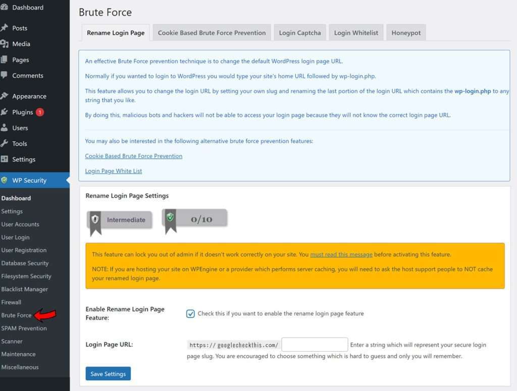 How to Secure Website through All In One WP Security Plugin- Sapce30